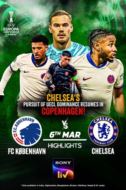 Chelsea Down Copenhagen In 1st Leg - Highlights - 6 March 2025 Watch ...