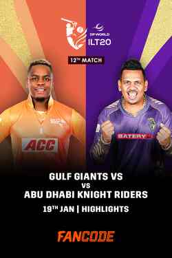 Abu Dhabi Knight Riders beat Gulf Giants by 37 runs | Match 12 2025 on OTT - Cast, Trailer ...