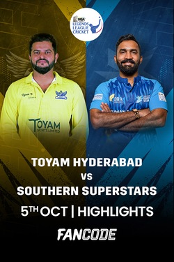 Toyam Hyderabad beat Southern Super Stars by 5 runs on DLS Watch Live ...