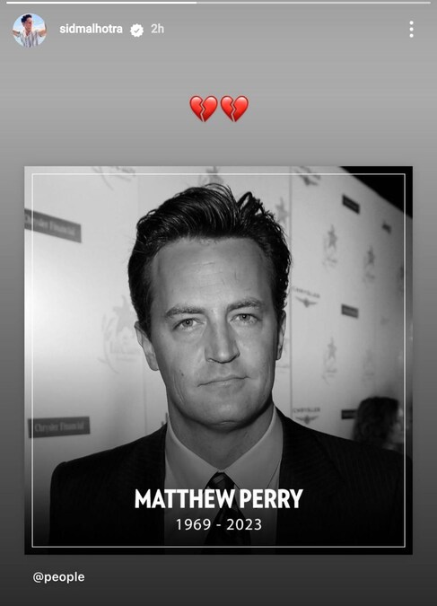 RIP Matthew Perry: Kareena Kapoor Khan, Ranveer Singh, Samantha Ruth ...