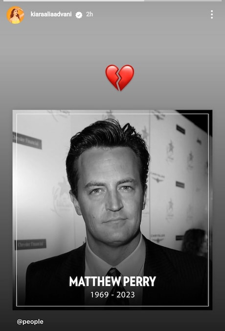 RIP Matthew Perry: Kareena Kapoor Khan, Ranveer Singh, Samantha Ruth ...