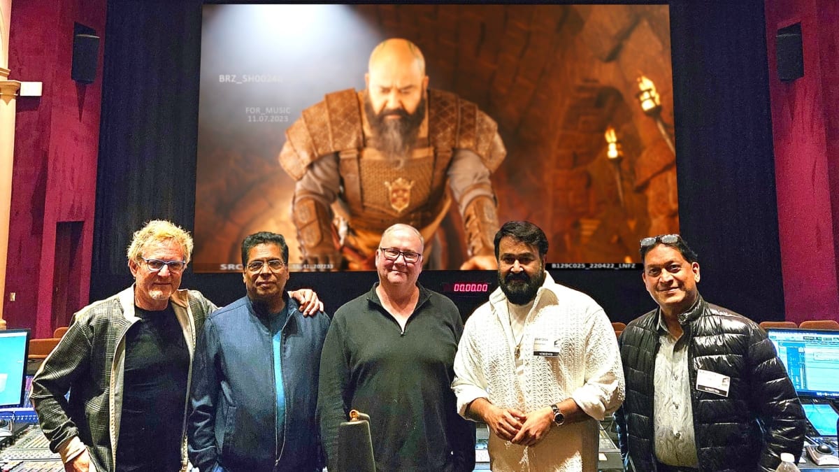 Barroz post-production is in progress at Sony Studios Hollywood ...