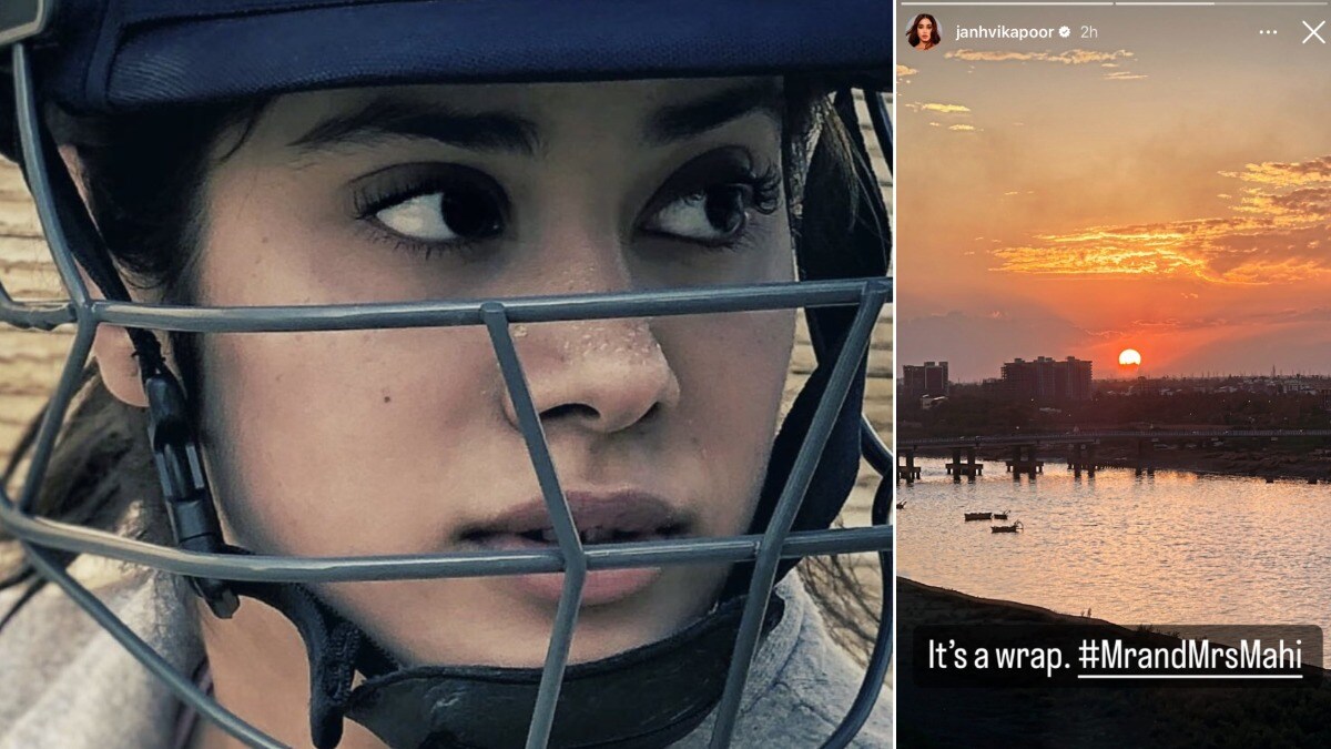 Mr. & Mrs. Mahi: Janhvi Kapoor wraps up shoot for her first sports film