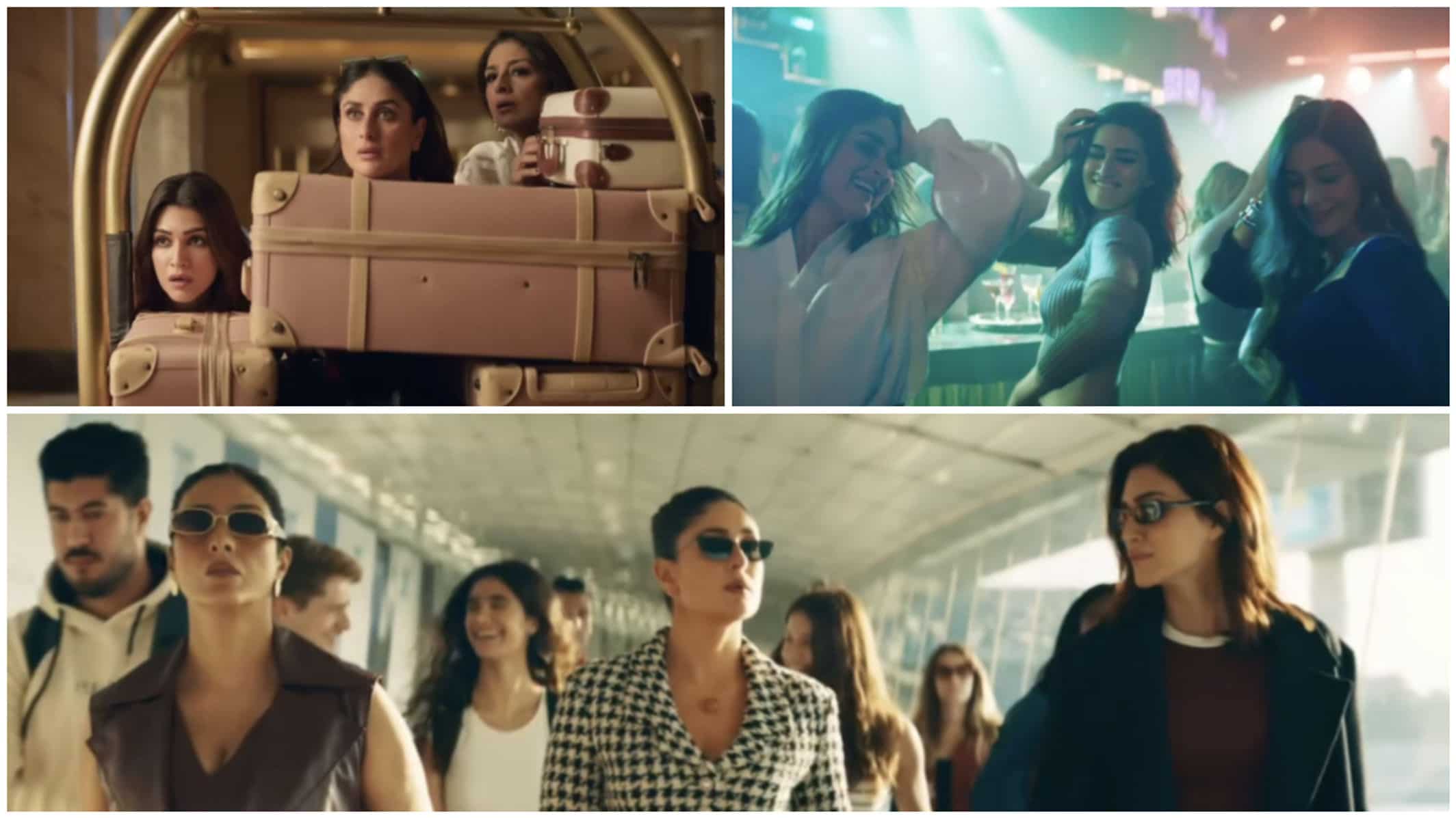Crew teaser OUT - Tabu, Kareena Kapoor Khan, Kriti Sanon are ready for ...