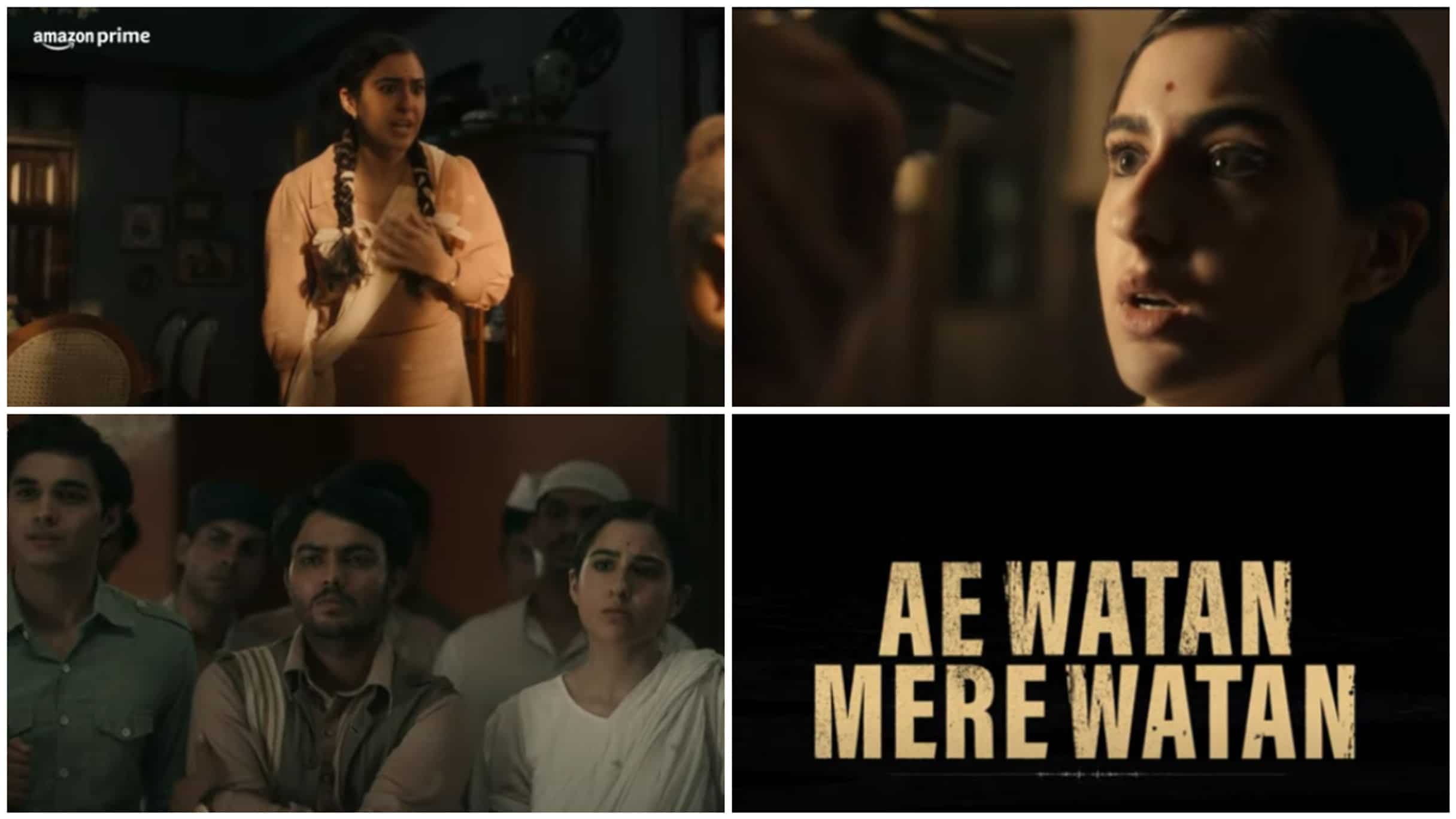 Ae Watan Mere Watan trailer – Netizens feel Sara Ali Khan has nailed ...