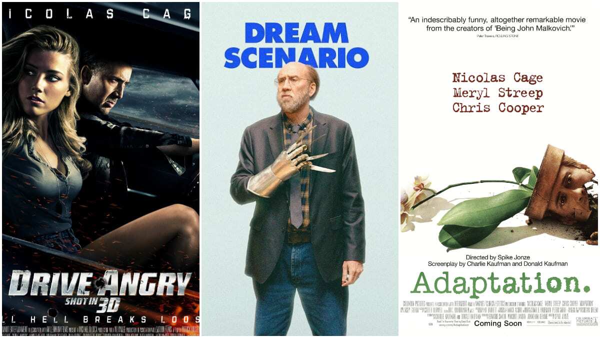 Nicolas Cage films on Lionsgate Play in case Dream Scenario has left you with an urge to watch ...