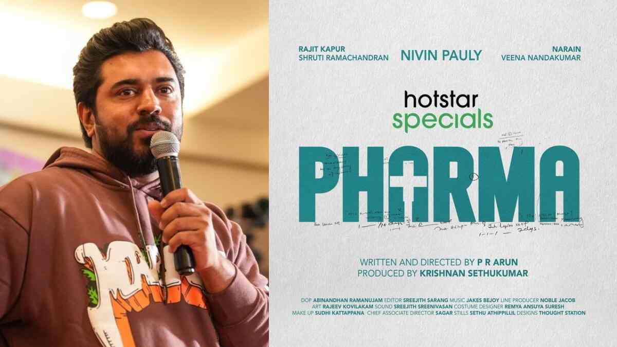 Pharma plot revealed: Nivin Pauly’s web series to be screened at 55th ...