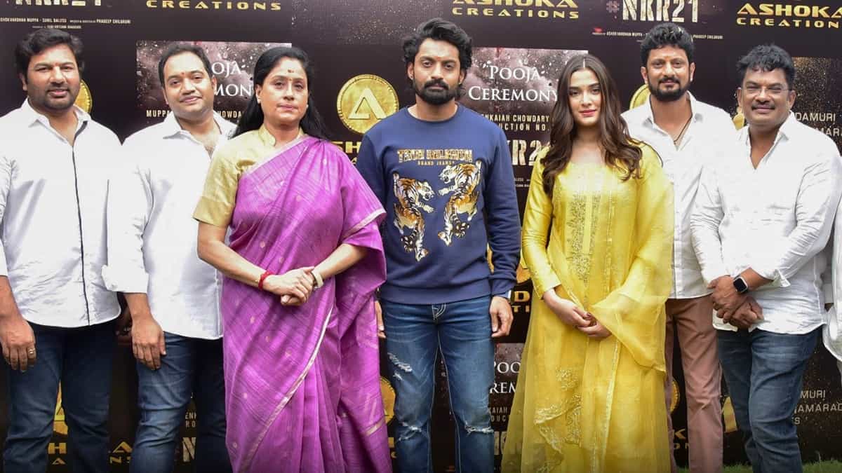 NKR 21: Nandamuri Kalyan Ram, Saiee Manjrekar, Vijayashanthi unite for ...