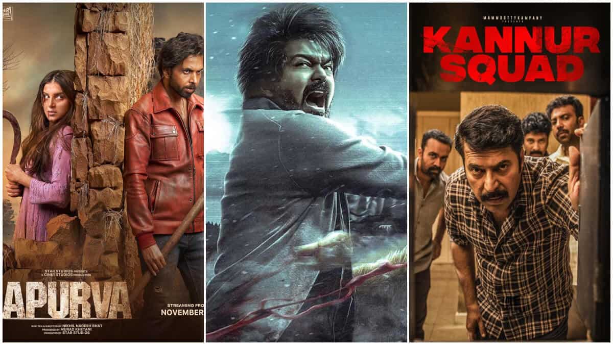 OTT Movie Releases This Week: From Apurva, Leo to Kannur Squad - Must ...