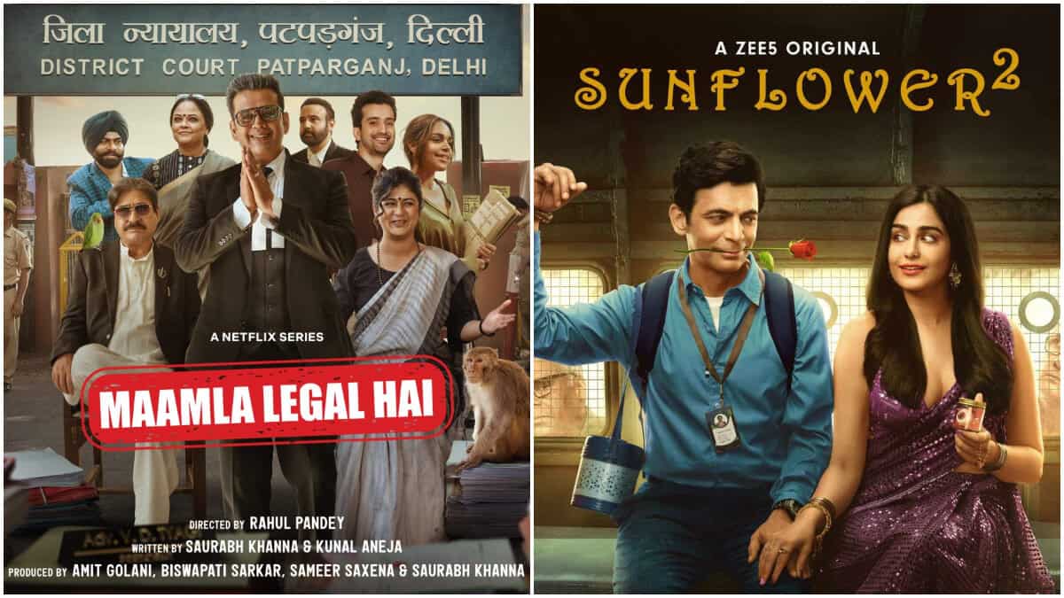 Latest OTT Releases: From Maamla Legal Hai to Sunflower Season 2 - Top ...