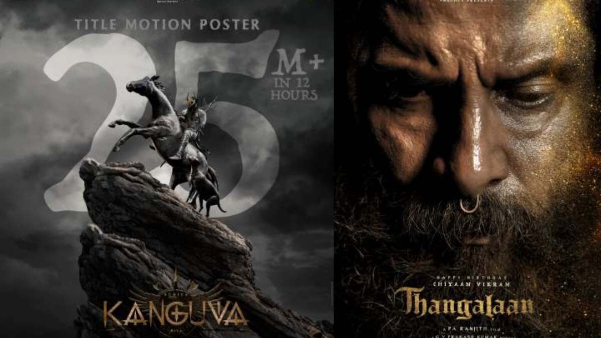 It's official: This is when Suriya's Kanguva, Vikram's Thangalaan will ...
