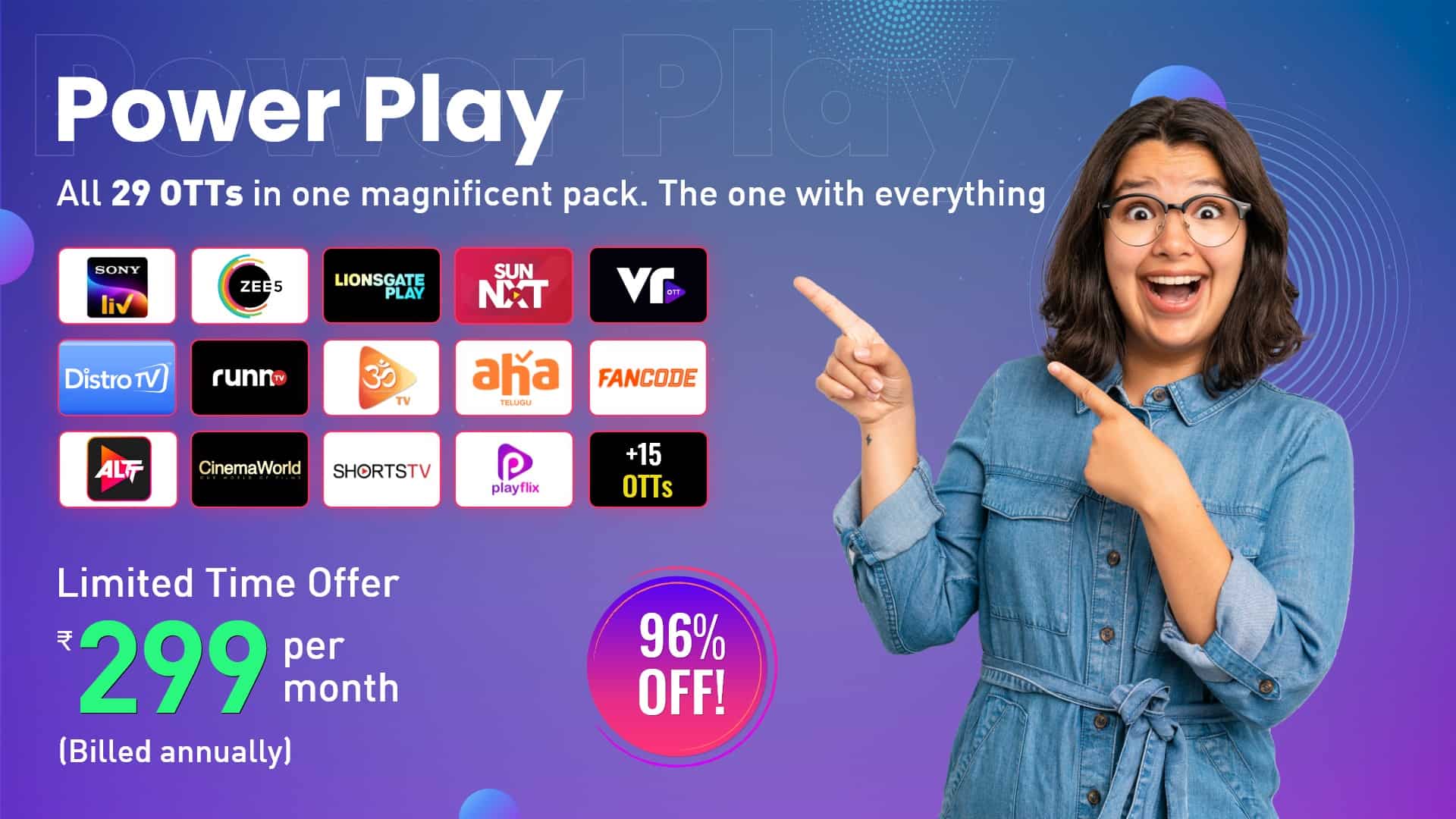 OTTplay Premium: Watch 25 OTTs in One App