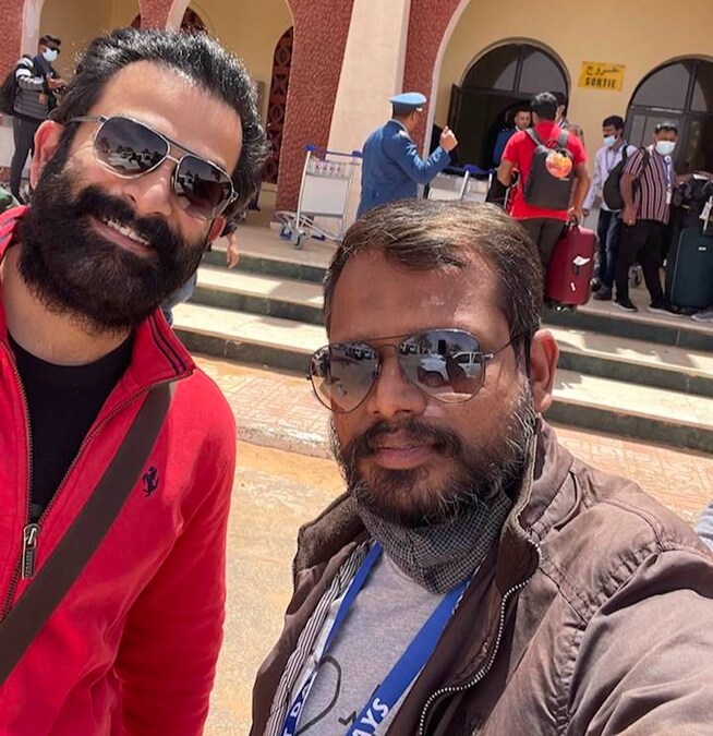 Aadujeevitham make-up artist reveals Prithviraj had fainted while ...