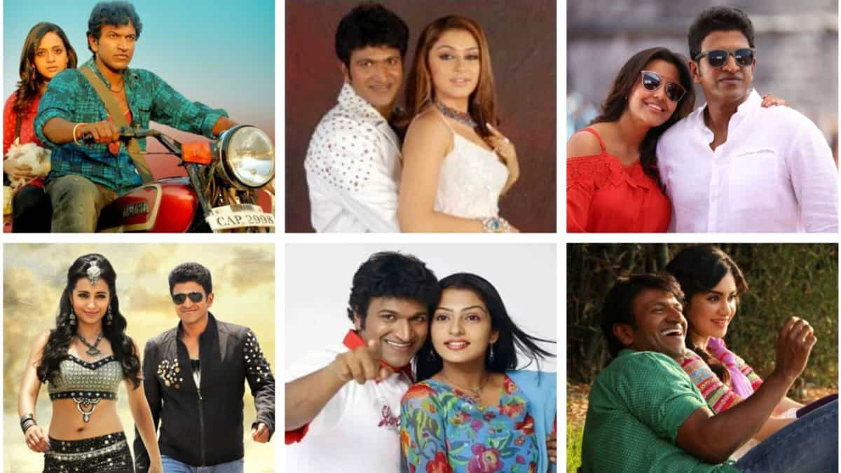 12 times Power Star Puneeth Rajkumar brought a popular actress to Kannada cinema