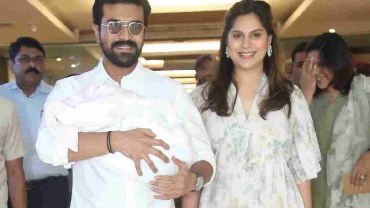 First photos of Ram Charan, Upasana with their baby: 'My daughter looks ...