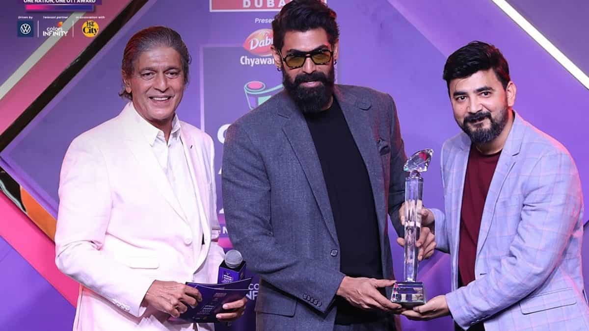 OTTplay Awards 2023: Rana Daggubati wins Most Promising Actor on OTT ...