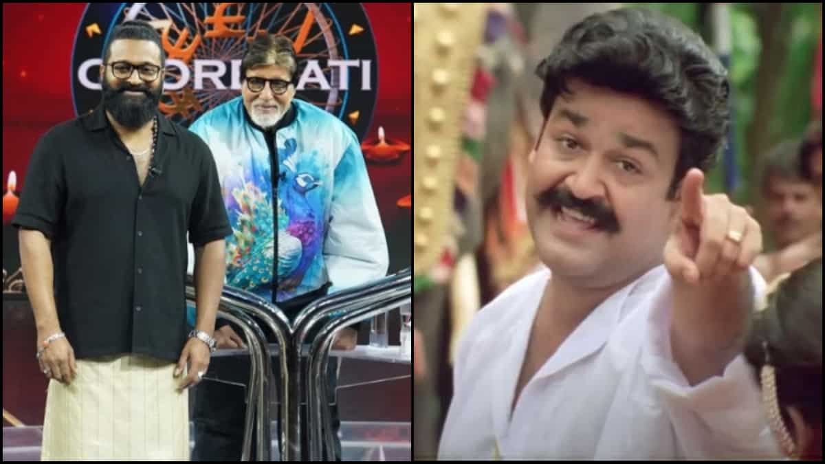Kantara Chapter 1 star Rishab Shetty enters KBC in ‘Mohanlal’ style ...