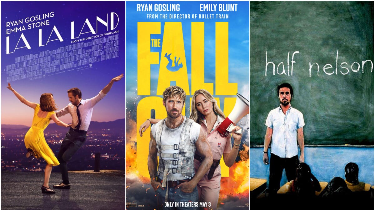 Ryan Gosling films to watch on Lionsgate Play ahead of The Fall Guy: La ...