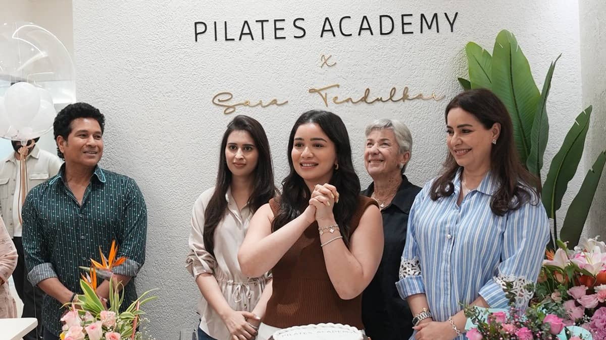 Daughter Sara opens a Pilates academy: ‘Can’t be prouder,’ says Sachin ...