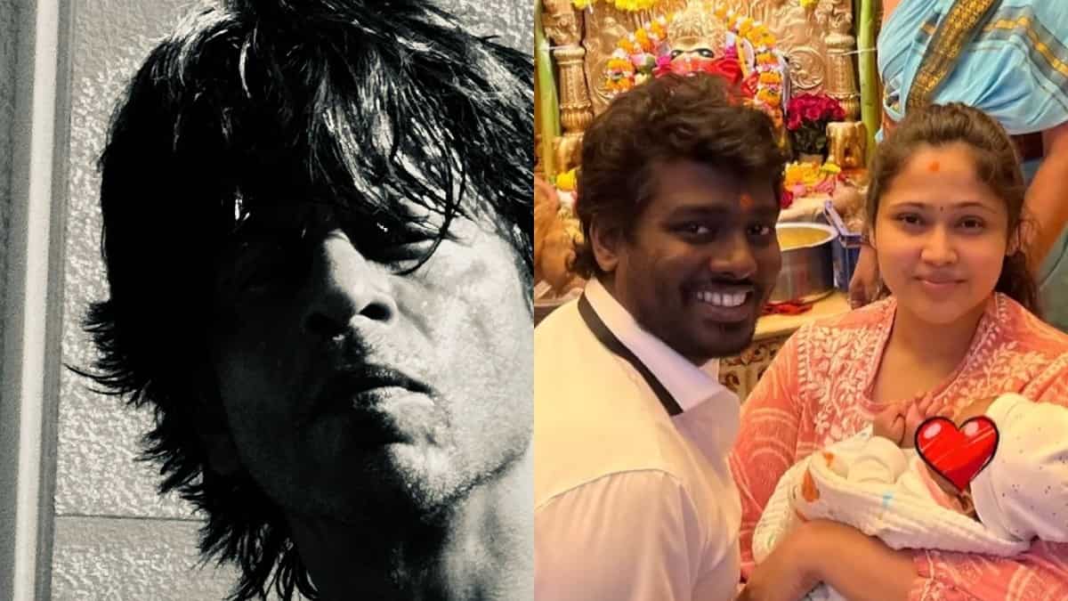 Shah Rukh Khan reveals Atlee's son's name, Jawan director makes it official Shah Rukh Khan reveals Atlee's son's name, Jawan director makes it official