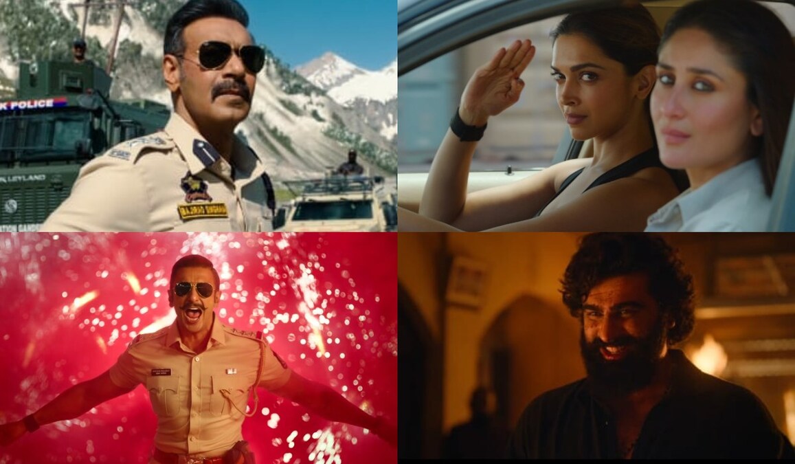 Singham Again Trailer OUT: Ramayana gang Ajay Devgn, Akshay Kumar ...