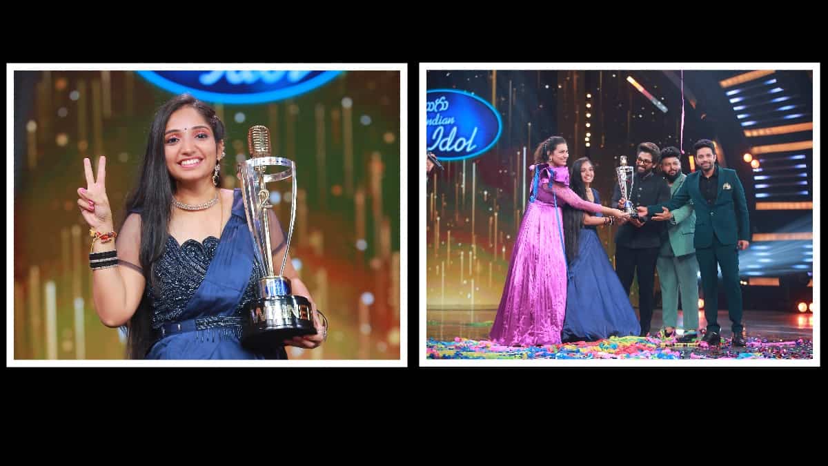 Telugu Indian Idol 2: Soujanya Bhagavathula wins the second season of ...