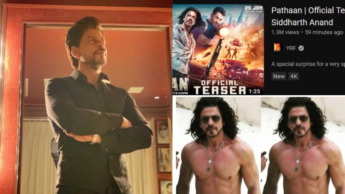 Happy Birthday SRK: Pathaan teaser crosses one million views within an ...