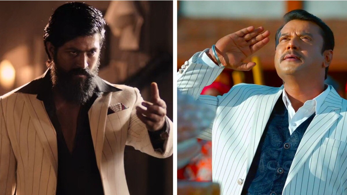 Who wore it better? Fans debate as Darshan’s pinstripe suit from Kranti ...