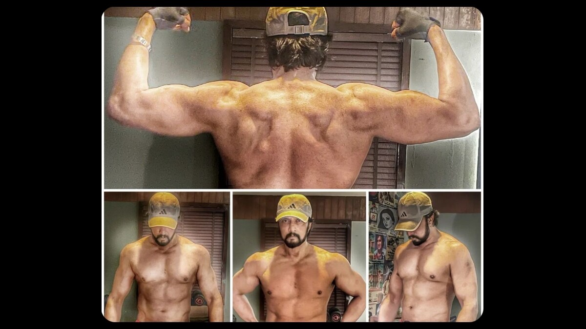 Kiccha Sudeep's insane body transformation for 'Kichcha 46' goes viral ...