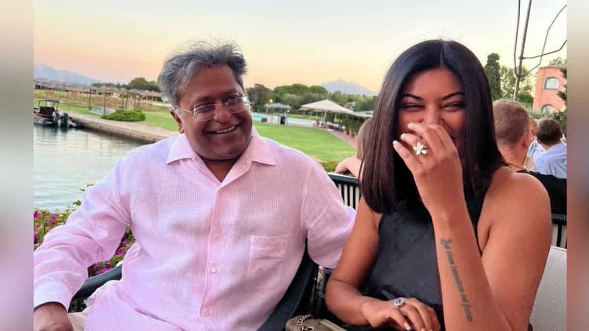 Sushmita Sen and Lalit Modi make it official: Photos of the happy ...