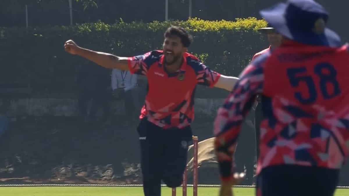 Syed Mushtaq Ali Trophy 2025: Watch Nitish Kumar Reddy take a hat-trick ...