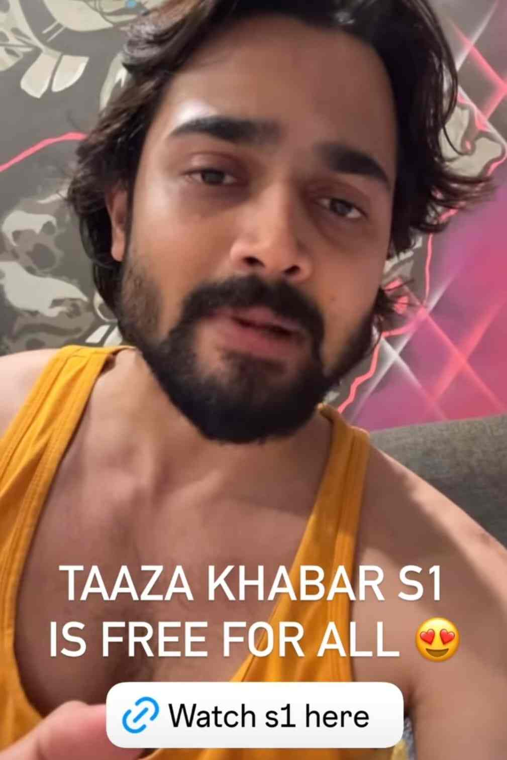 Ahead of Bhuvan Bam's Taaza Khabar season 2 release, S1 becomes free for streaming