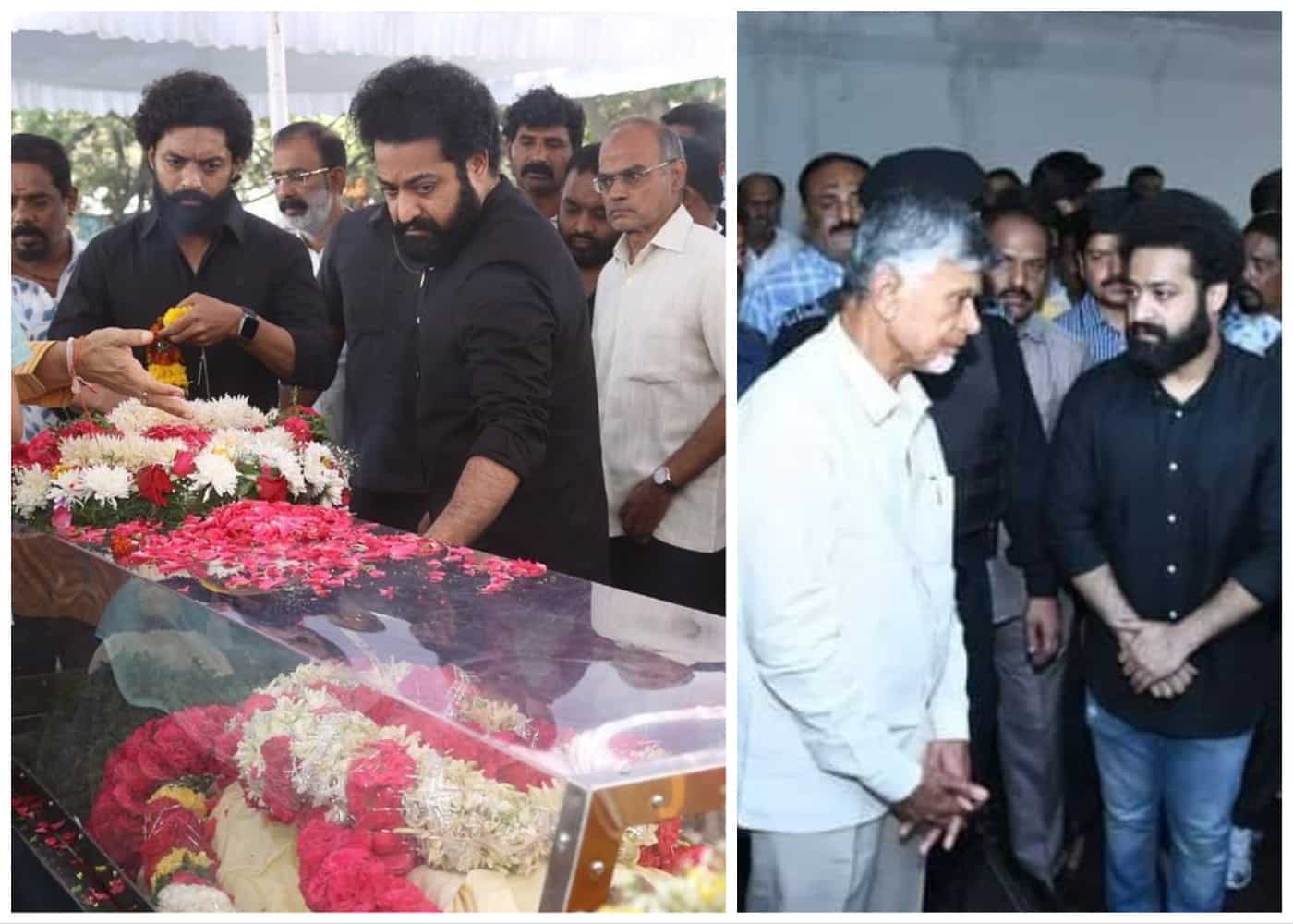 Nandamuri family gives a tearful sendoff to Tarakaratna, thousands ...
