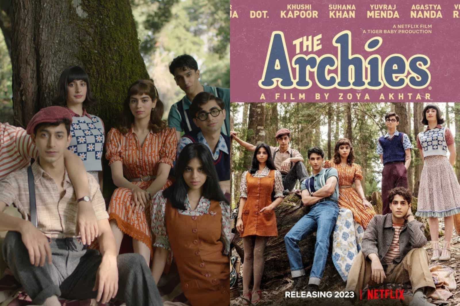 The Archies first look fan reactions: Netizens excited to see Suhana ...