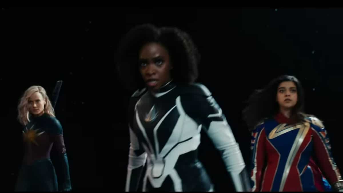 The Marvels teaser trailer: Captain Marvel, Ms. Marvel, and Monica Rambeau team up in the ...
