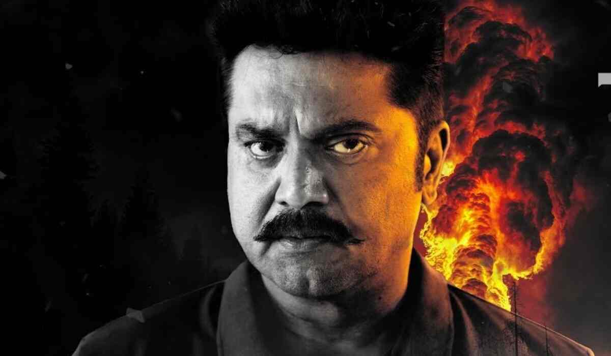 The Smile Man Trailer Out Sarathkumar Plays Cat And Mouse Chase Game With Copycat Killer