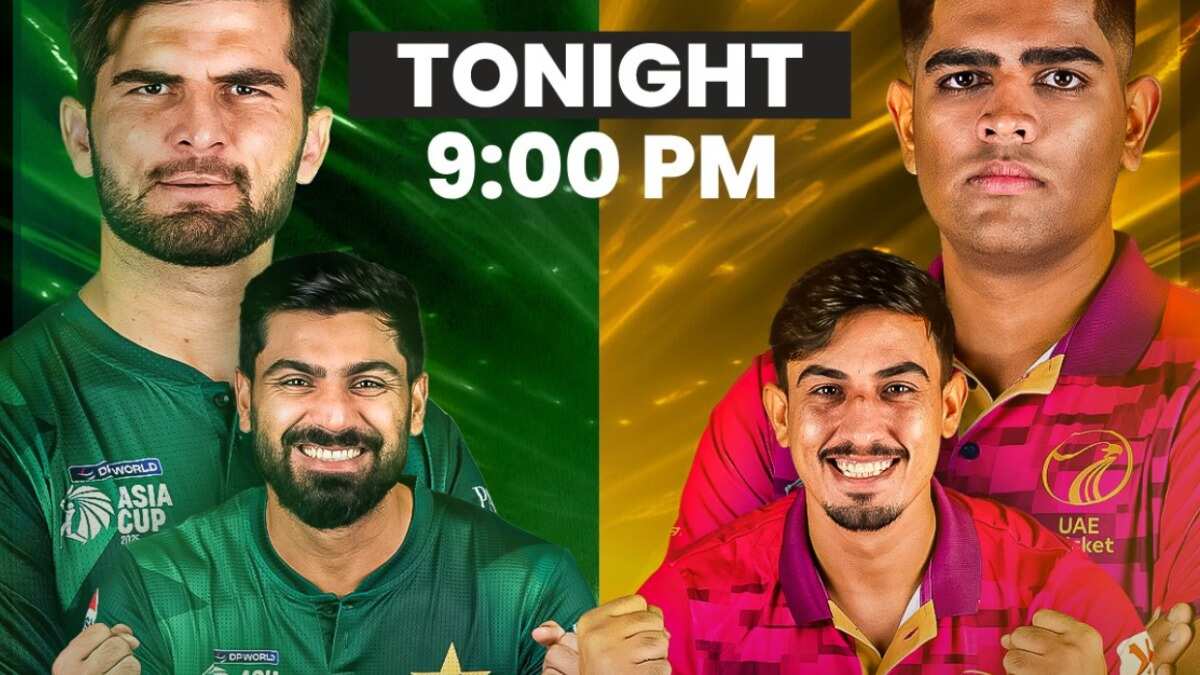 UAE vs PAK: Pakistan-UAE Asia Cup clash delayed amid referee ...