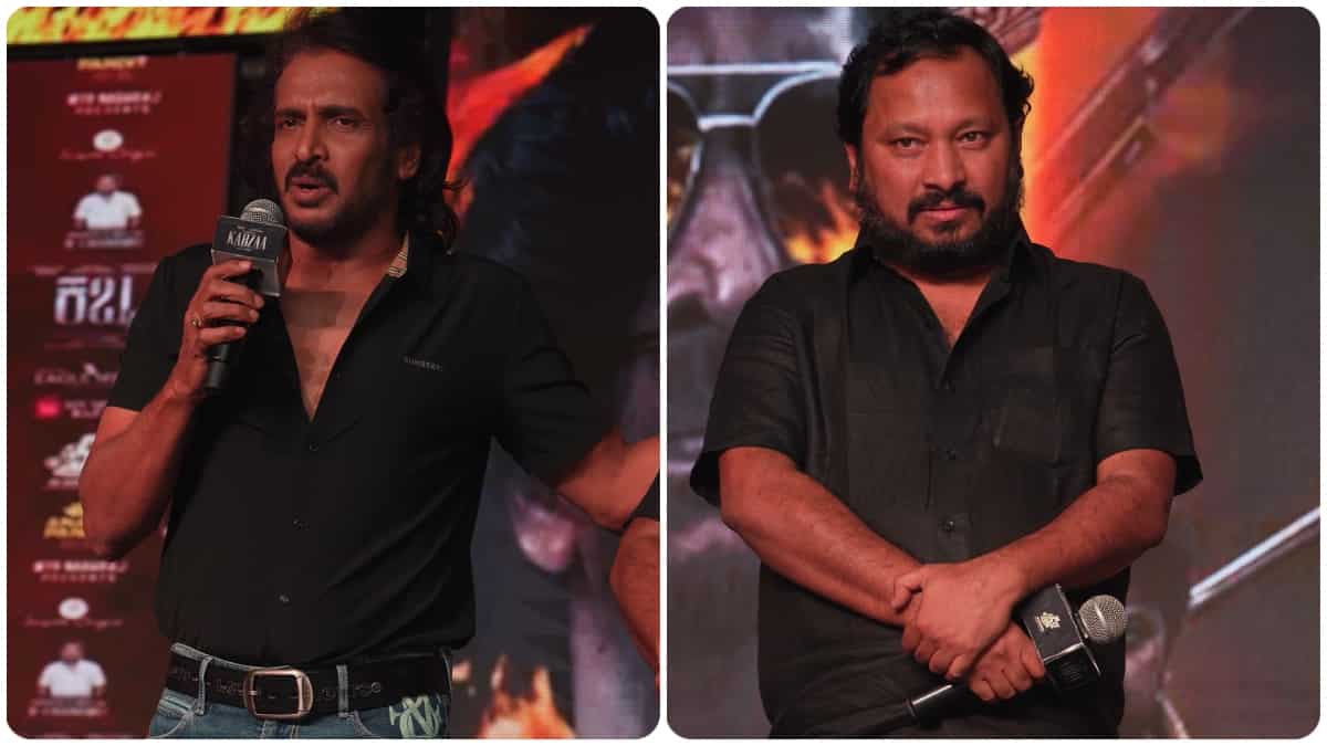 Kabzaa star Upendra to R. Chandru: 'Since you say the film has made ...