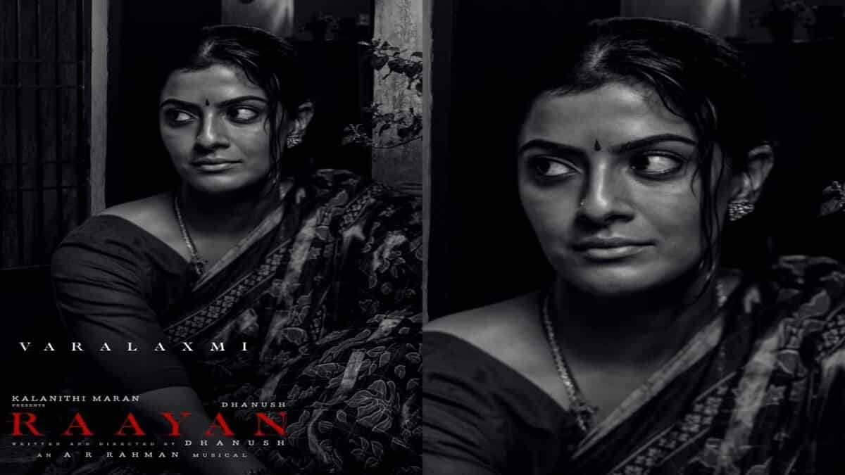 Varalaxmi Sarathkumar joins Raayan – Check out her first-look poster ...