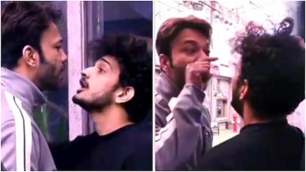 Bigg Boss 17 Munawar Faruqui Grabs Vicky Jains Collar Says Ab Meri