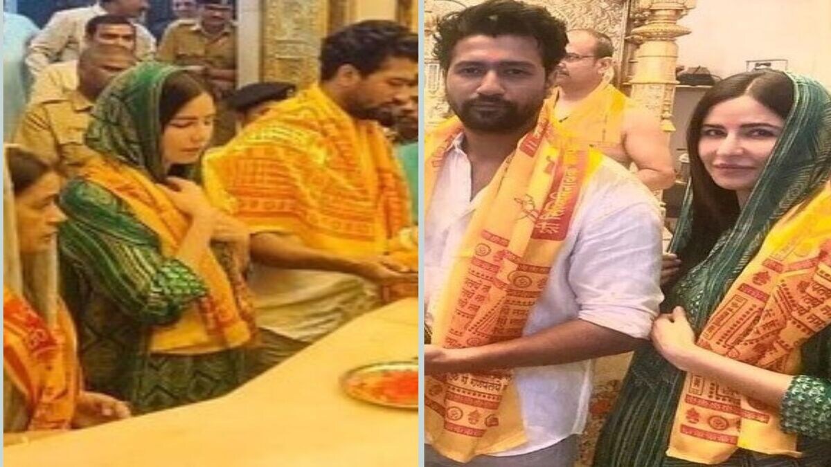 Did Katrina Kaif and Vicky Kaushal visit Siddhivinayak Temple because ...