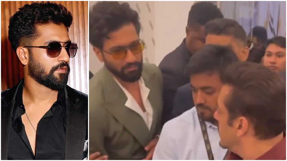Vicky Kaushal Reacts To The Video Of Salman Khans Bodyguards Pushing