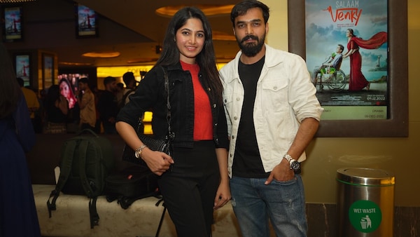 Glimpses from the star-studded Vijayanand premiere
