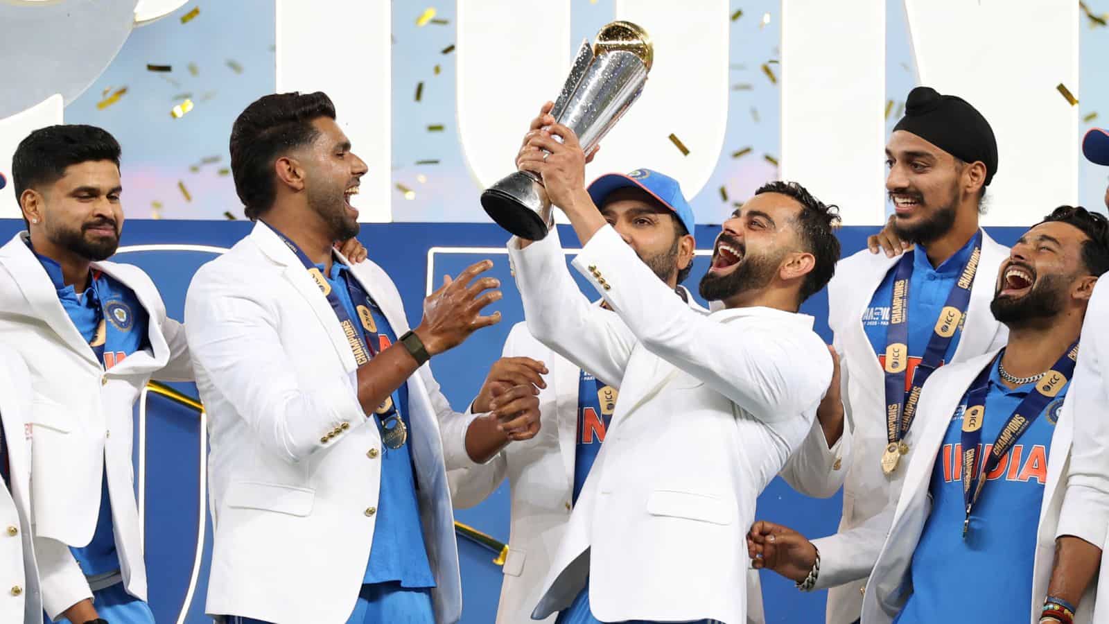 From RO-KO dandiya celebration to Gambhir's bhangra: Catch India's Champions Trophy winning moments