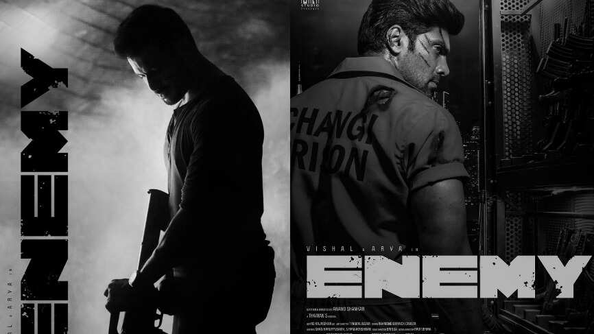Enemy: Vishal begins dubbing for action thriller co-starring Arya
