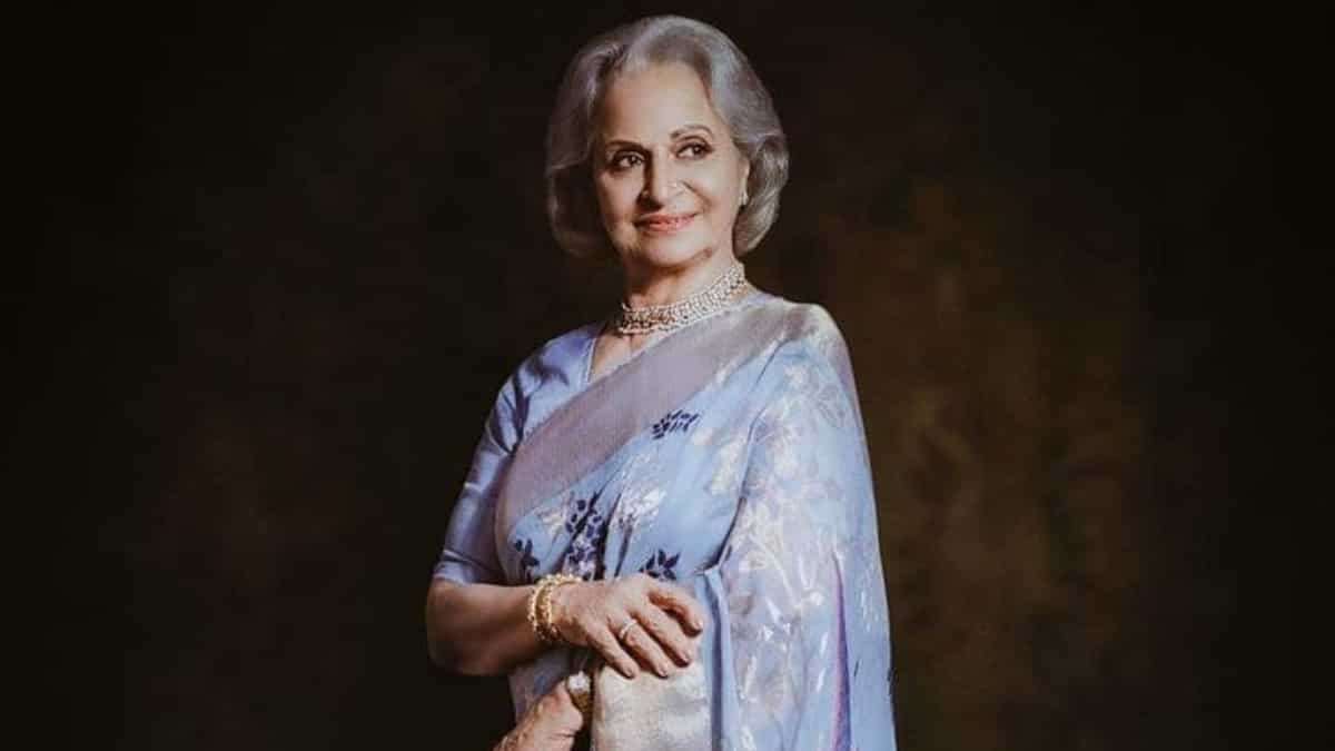 Waheeda Rehman to be bestowed with Dadasaheb Phalke award - Details