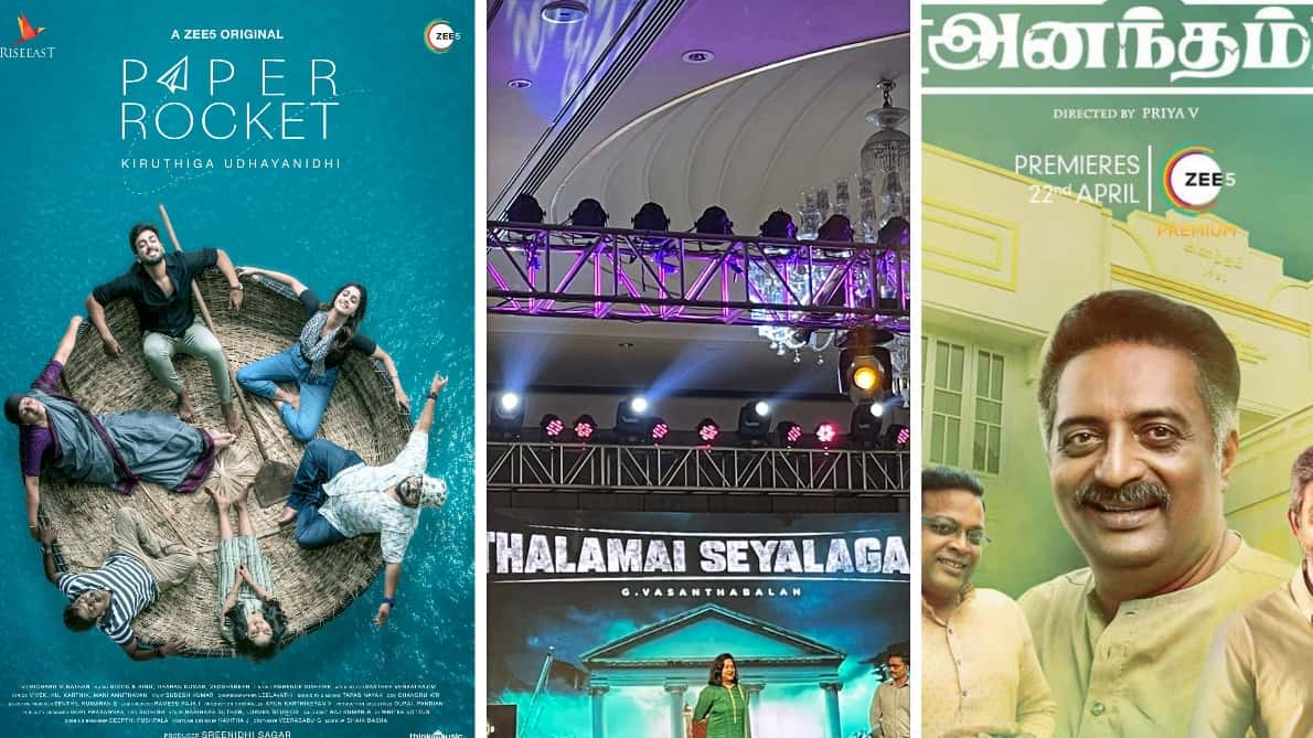 Tamil releases galore on Zee5; the OTT platform announces a slew of ...