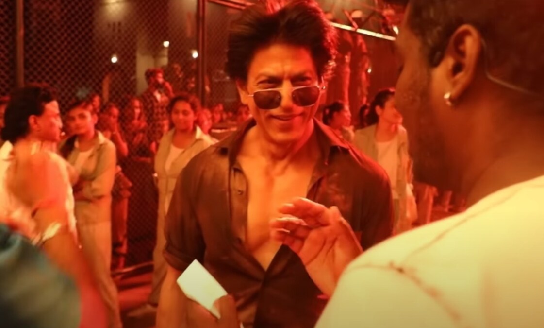 The Making Of Zinda Banda song from Jawan: Atlee hugs Shah Rukh Khan and thanks him for 'the ...
