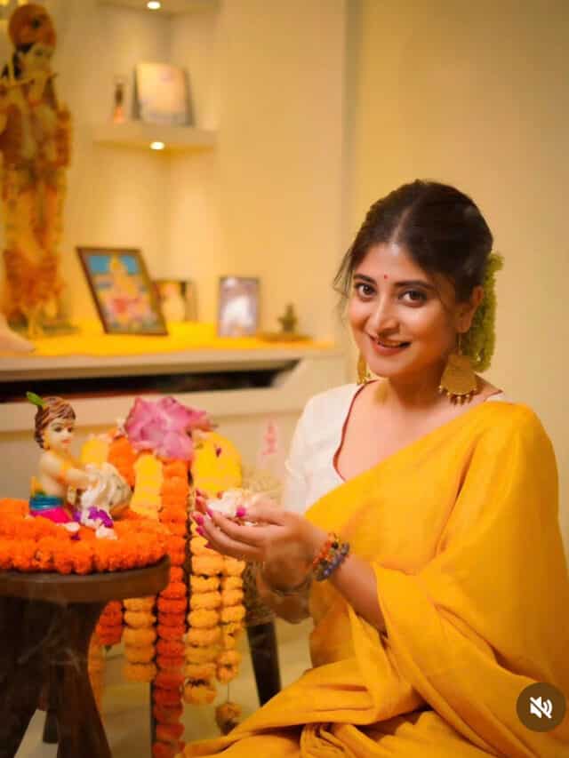 Sandipta Sen celebrates Janmasthami in style – OTTplay