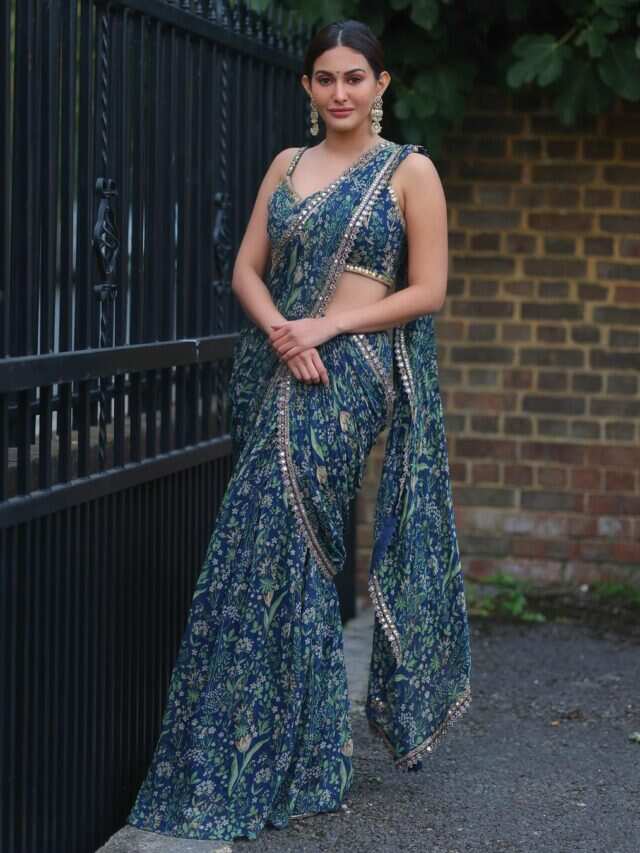 Check out Amyra Dastur’s exquisite saree collection that will leave you ...